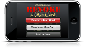 Official Man Card Iphone App | OfficialManCard.com